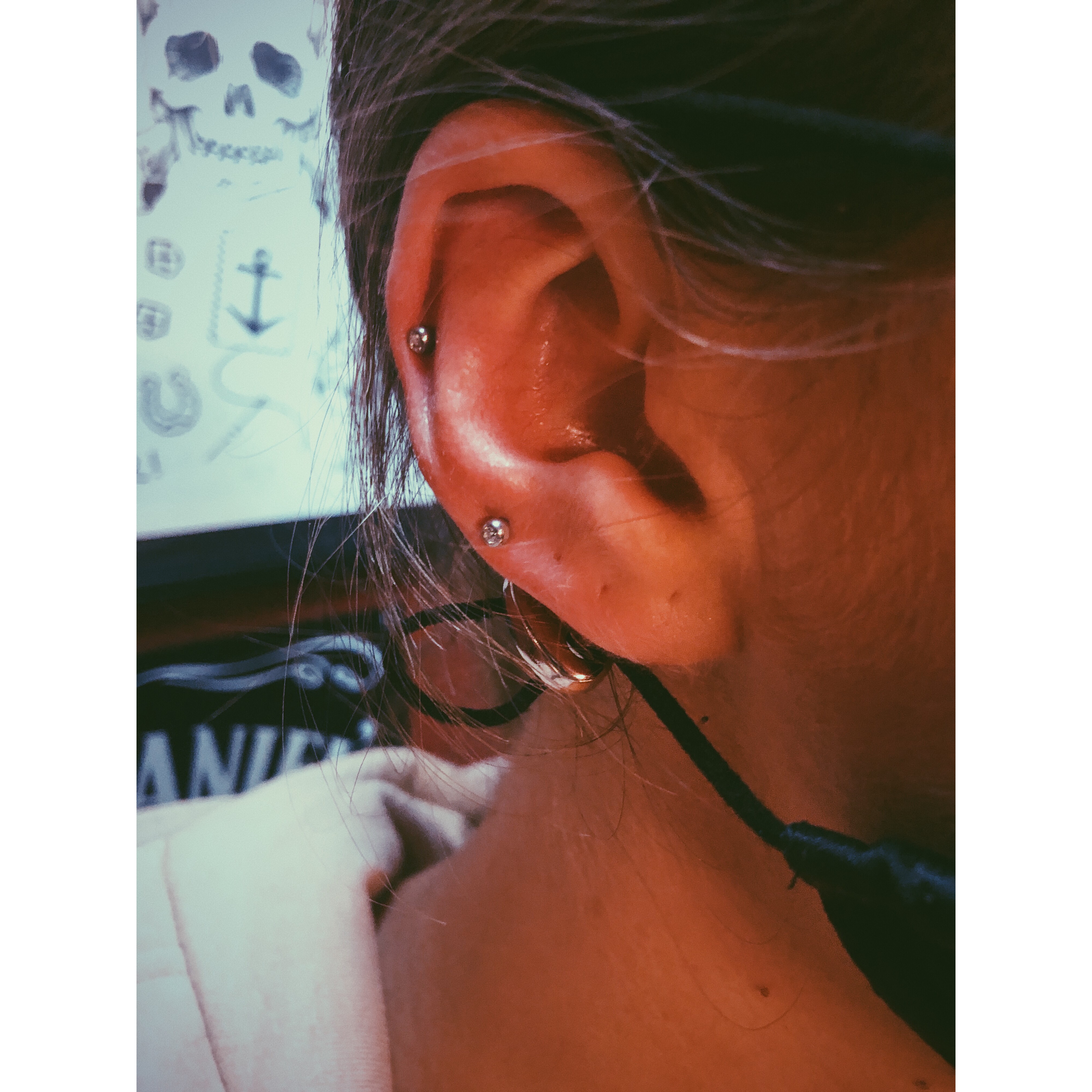 Lower Cartilage Piercings – [ EL CAPITAN x BODY PIERCER ]